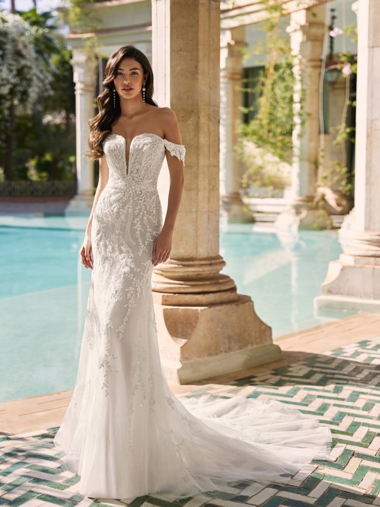 Adriana Alier AMELIA Sparkly Mermaid Wedding Dress Malaysia | Designer ...