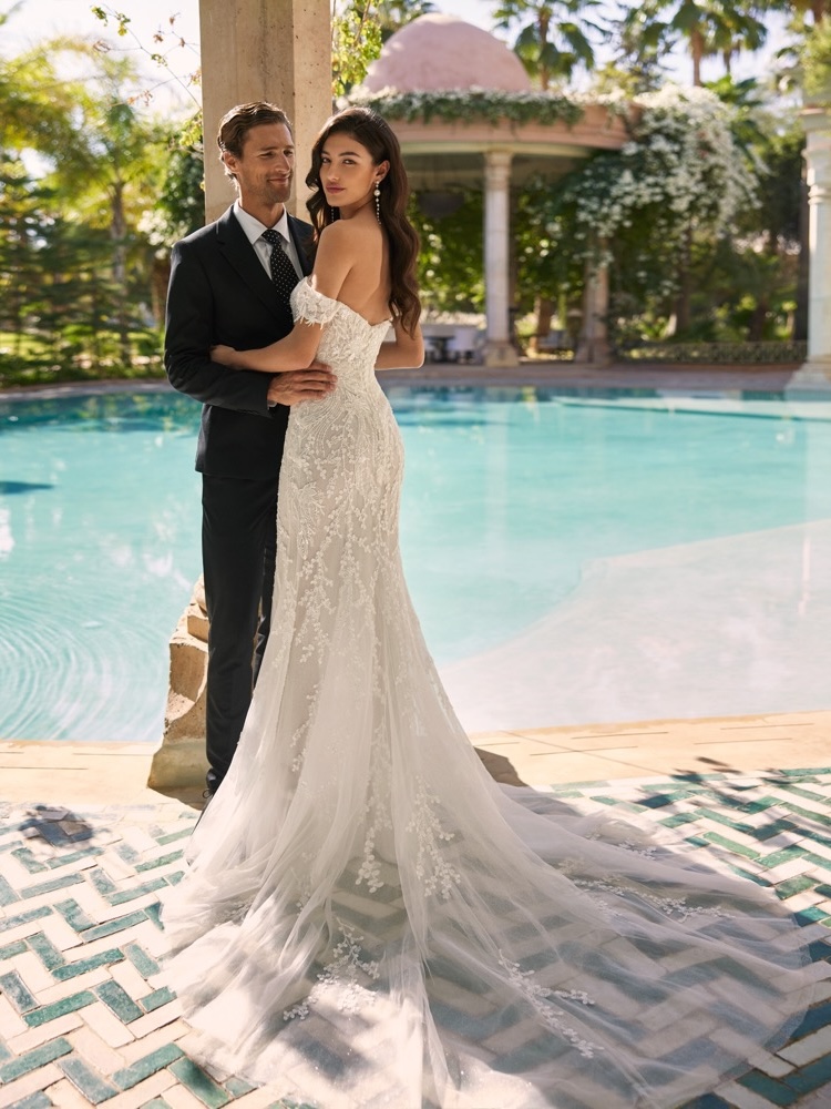 Adriana Alier AMELIA Sparkly Mermaid Wedding Dress Malaysia | Designer ...